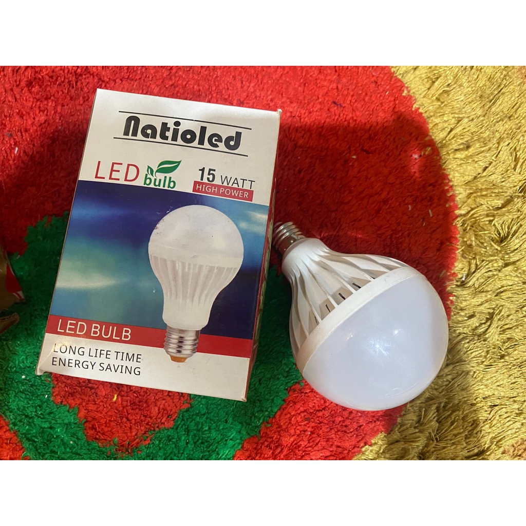 Jual LAMPU LED 15w NATIOLED | Shopee Indonesia