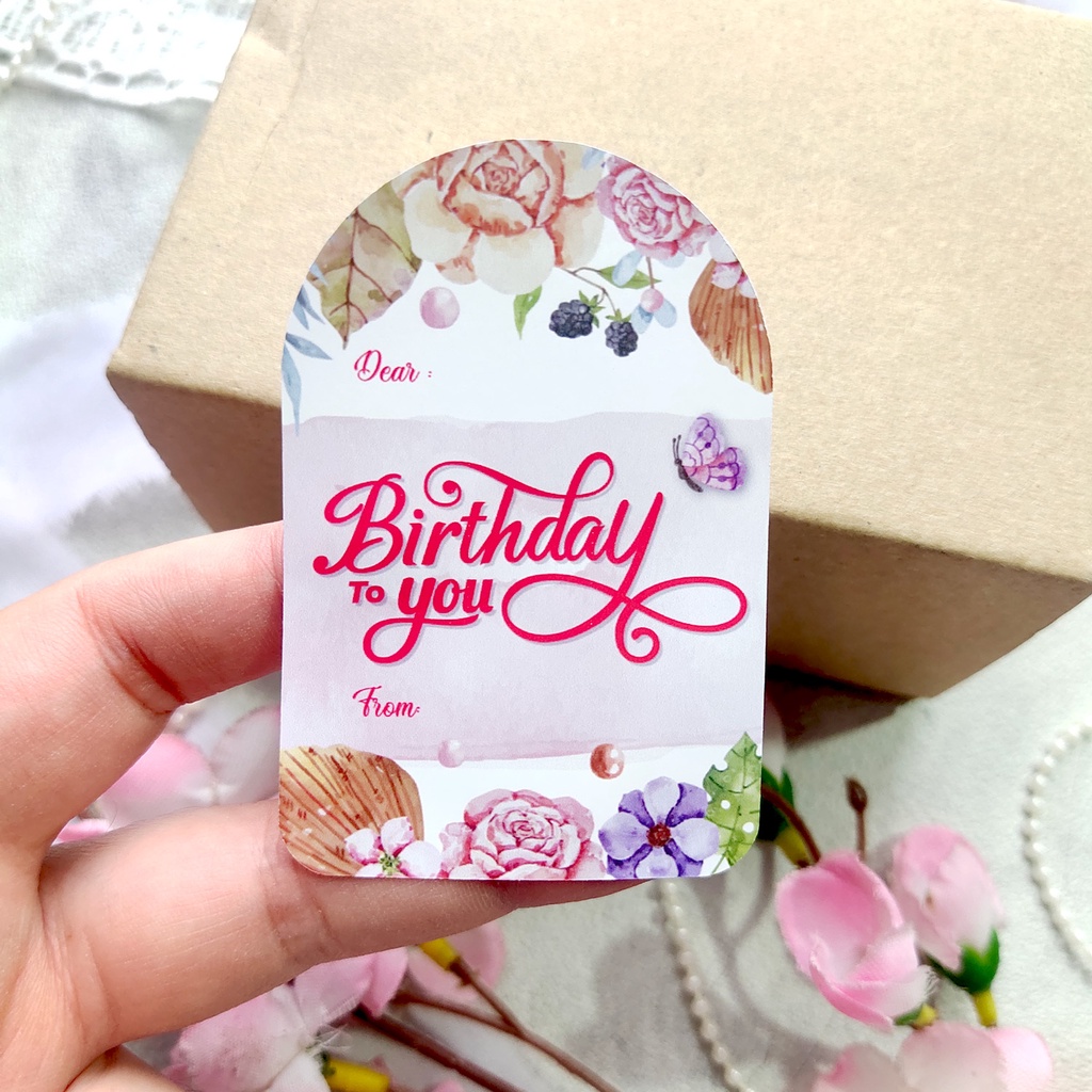 Jual HaBiDay Sticker / STIKER HAPPY BIRTHDAY / SELAMAT ULANG TAHUN ...