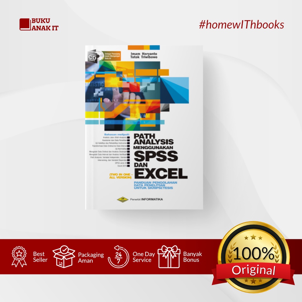 Jual BUKU PATH ANALYSIS MENGGUNAKAN SPSS DAN EXCEL PANDUAN PENGOLAHAN DATA PENELITIAN UNTUK ...