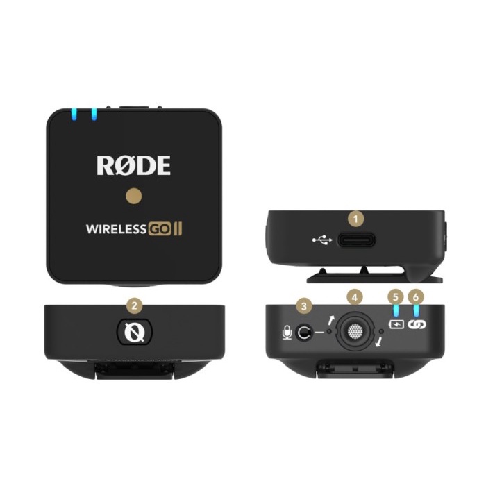 Jual RODE WIRELESS GO II 2 DUAL CHANNEL WIRELESS MICROPHONE - GARANSI RESMI #ORIGINAL | Shopee ...