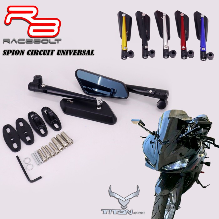 Jual SPION MOTOR / REAR MIRROR UNIVERSAL CIRCUIT MODEL RIZOMA - RACE ...