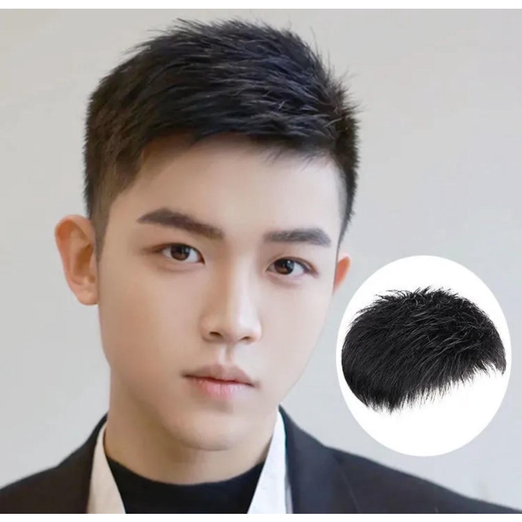 Jual wig tipis penutup botak model baru wig tipis pria penutup botak ...