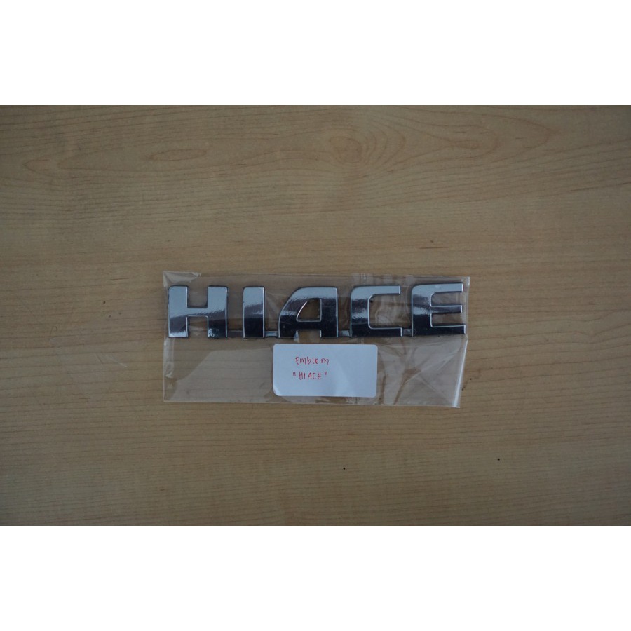 Jual EMBLEM TOYOTA "HIACE" | Shopee Indonesia