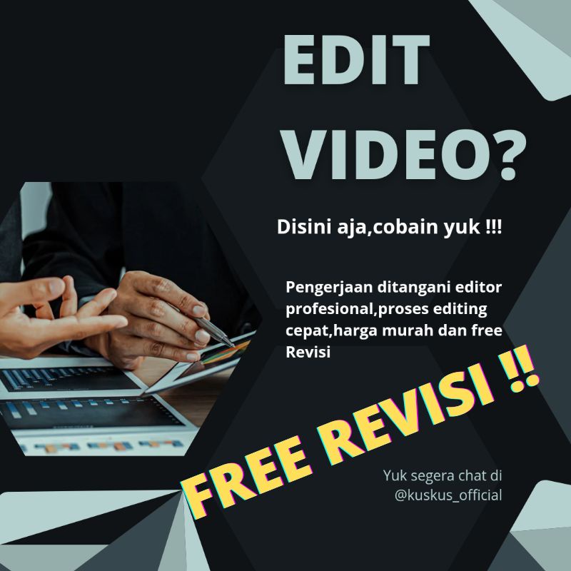 Jual EDITING VIDEO PROFESIONAL | Shopee Indonesia