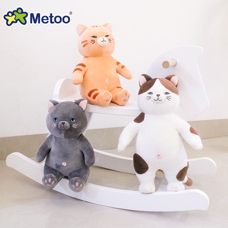 Jual Boneka kucing metoo Boneka Kucing 35cm Berdiri Cat Doll Kreatif ...
