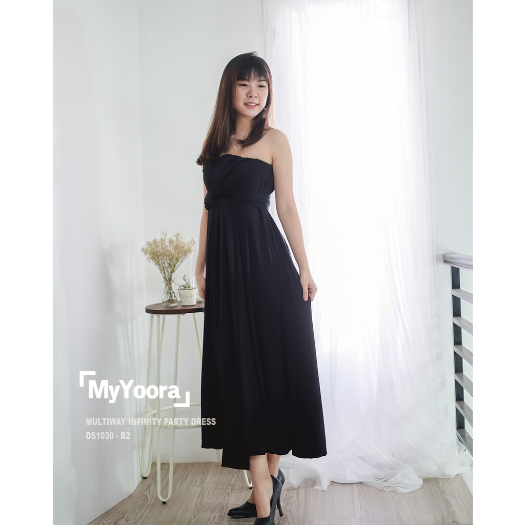 Jual MyYoora Multiway Infinity Party Dress Gaun Formal Wanita DS1030 ...