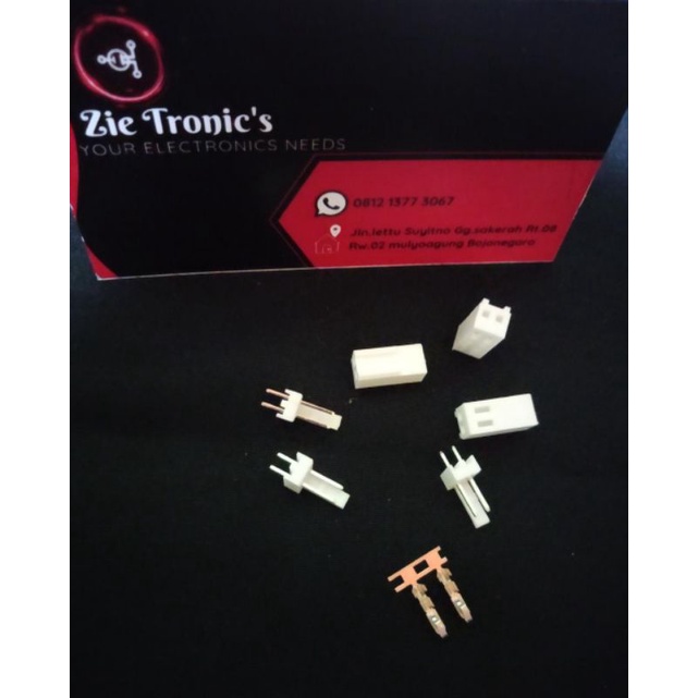 Jual SOCKET MOLEX 2 PIN 2510 A/Y SATU SET | Shopee Indonesia