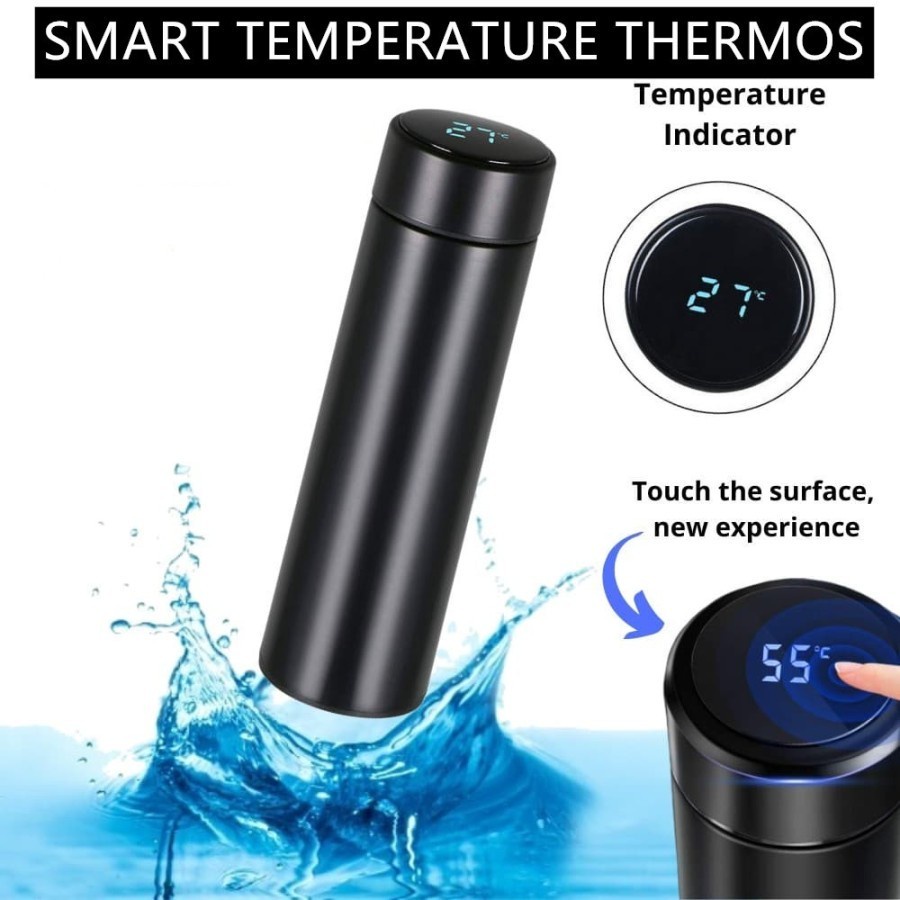 Jual [400gr] T731 | Termos SUHU Termos LED Temperatur Botol Minum Air ...