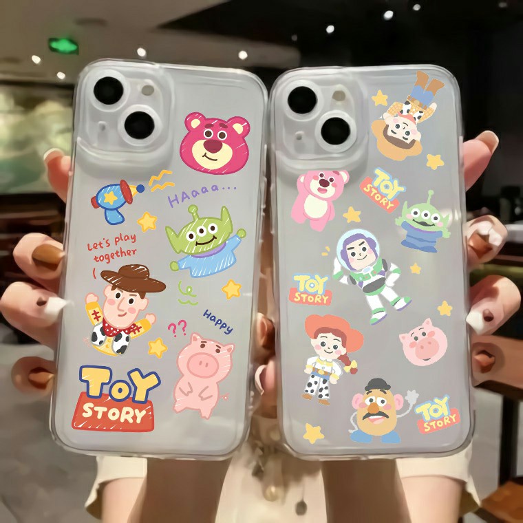Jual Case Bening Motif Kartun Lucu [B04] For All Type Smartphone ...
