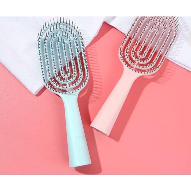 Jual DENPASAR MINISO Hairbrush Sisir Miniso Hair Brush Sisir Vented ...