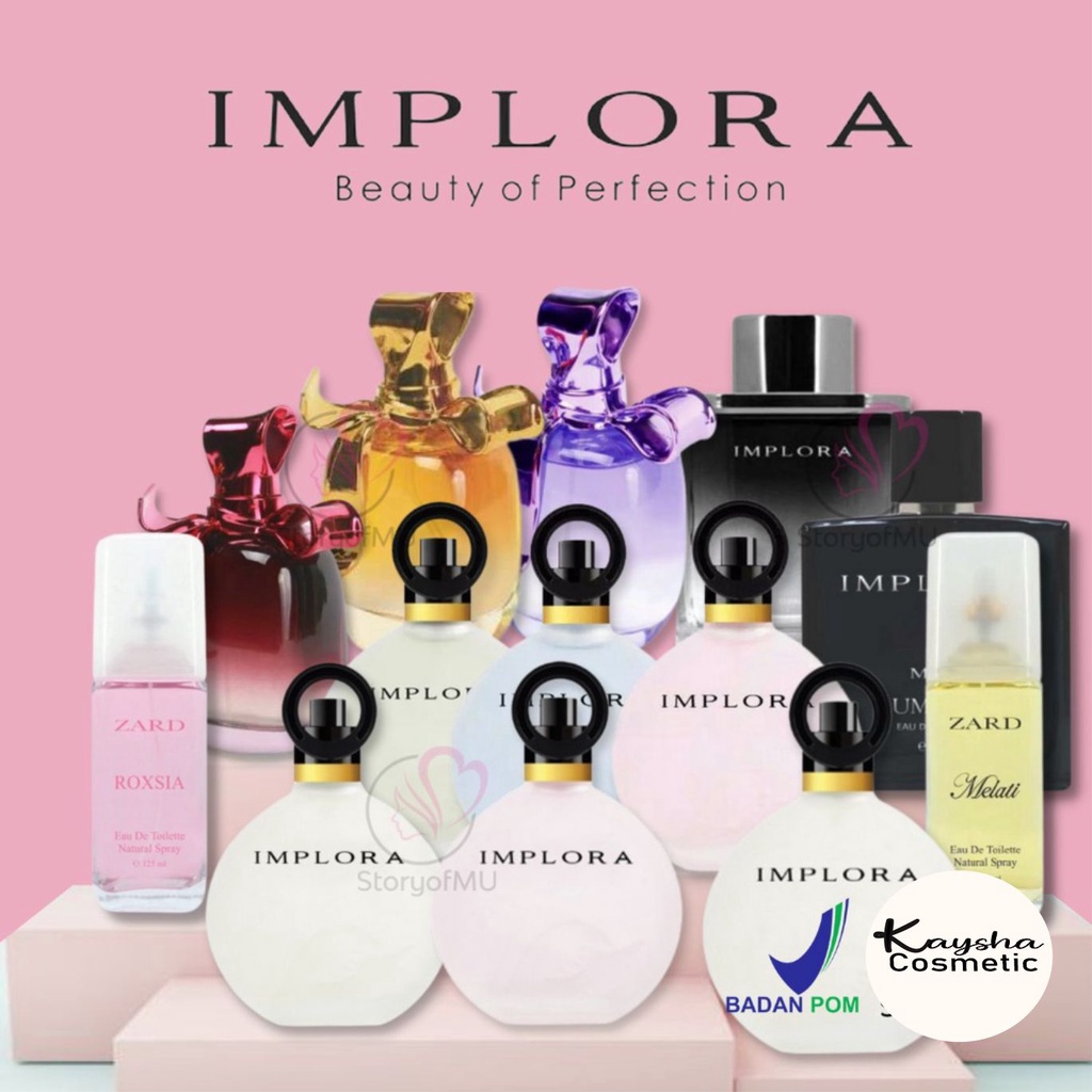 Jual Implora parfum Eau De Toilette perfume swan angsa bebek EDT | Eau ...