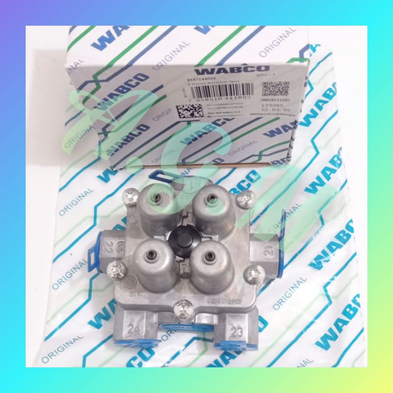 Jual RELAY VALVE ASSY 4 JALUR HINO LOHAN 500 ORIGINAL WABCO | Shopee ...