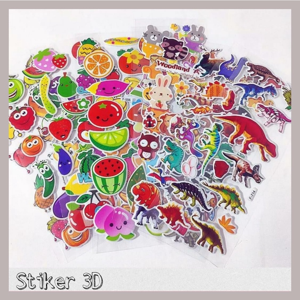 Jual Stiker 3D Karakter Lucu | Shopee Indonesia