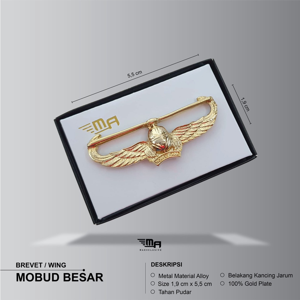 Jual WING MOBUD RAIDER PDH BRIVET BREVET PIN MOBUD RAIDER | Shopee ...