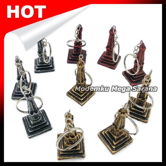 Jual Souvenir Gantungan Kunci Miniatur Tugu Jogja Oleh oleh Khas Jogja | Shopee Indonesia
