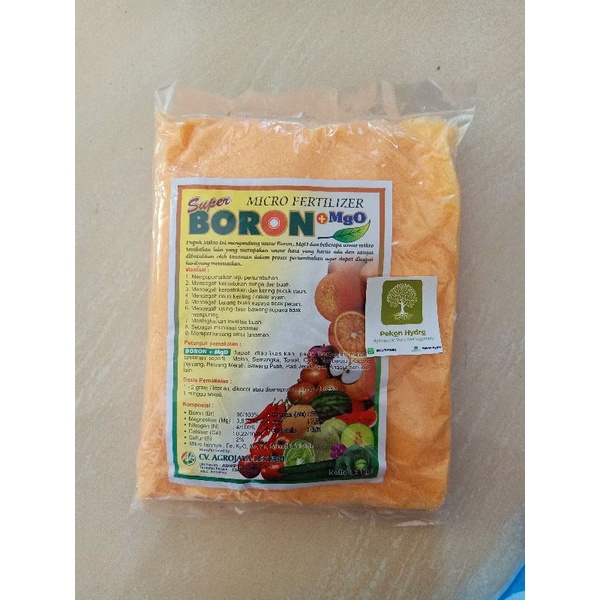 Jual PUPUK BORON MgO KUNING GOLD - PUPUK MIKRO BORON MAGNESIUM | Shopee ...