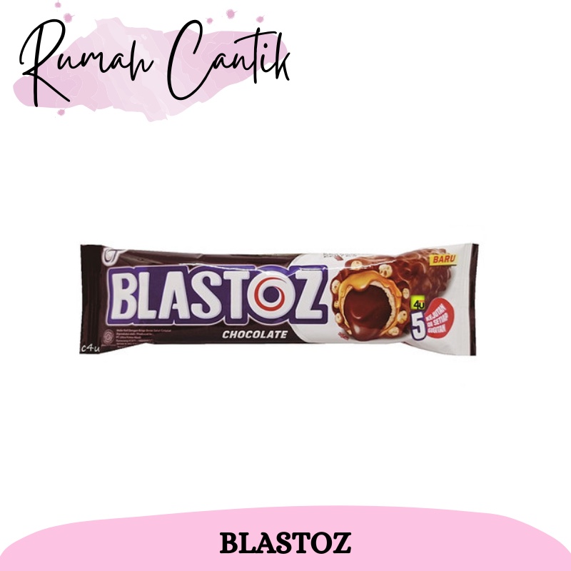 Jual Blastoz Wafer Roll Chunchy Cokelat 24 Gram | Shopee Indonesia