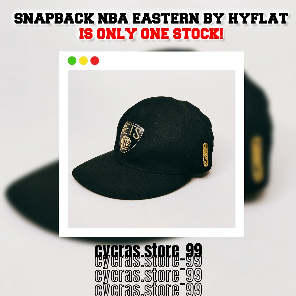 Jual Snapback NBA Eastern By Hyflat [RARE!!] - Black Color - All Size ...