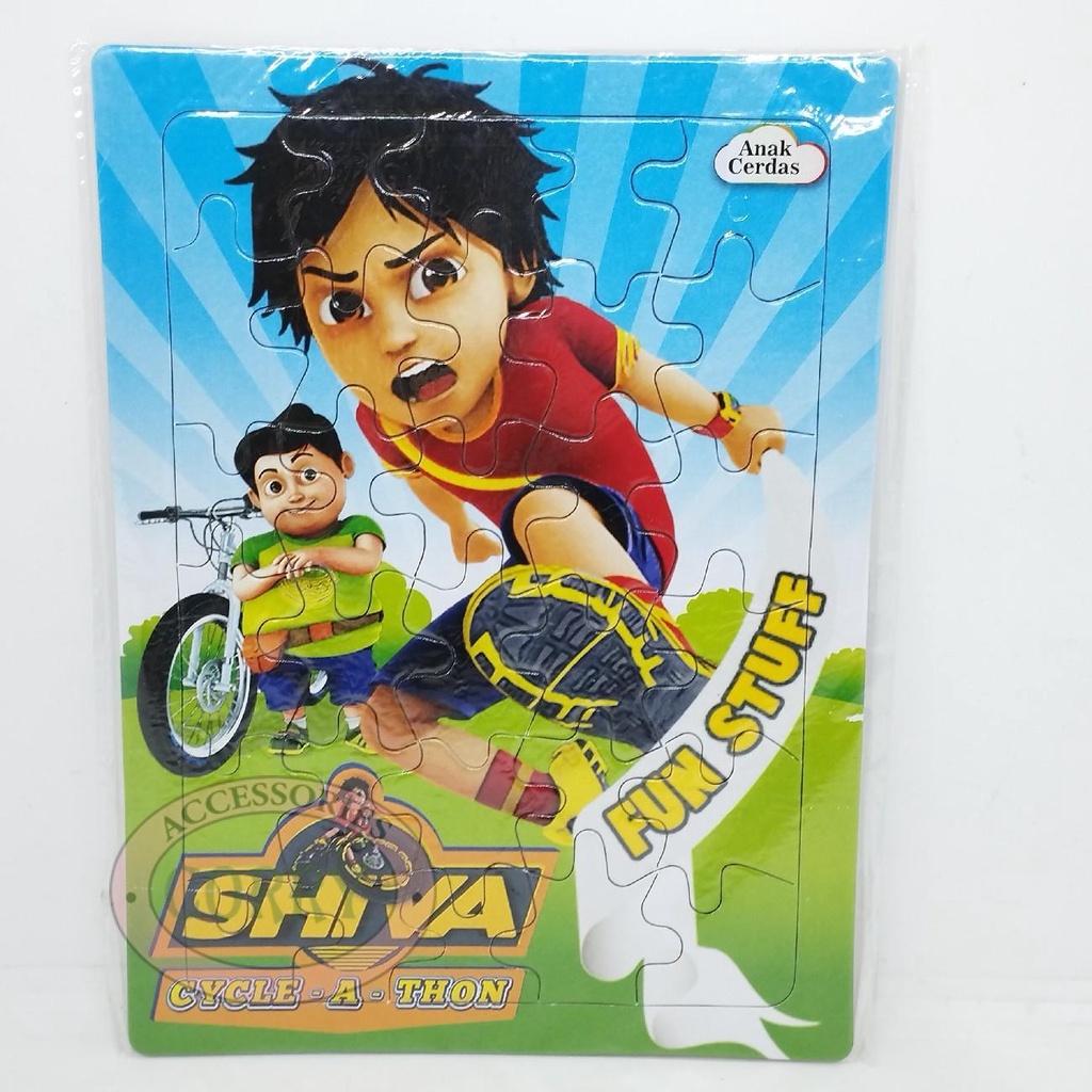 Jual Mainan Susun Puzzle Shiva Cycle Sepeda 25 Cm Edukasi Anak Murah ...