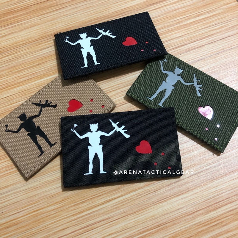 Jual Patch Blackbeard Gun Tacticool 8 x 5 cm | Shopee Indonesia