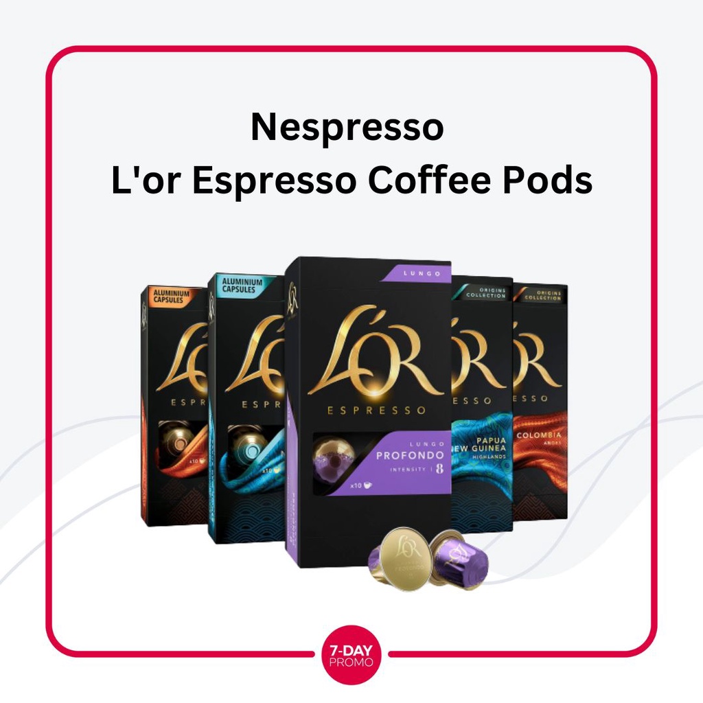 Jual L'or Lor Espresso Coffee Kopi Capsules 10 Kapsul nespresso ...