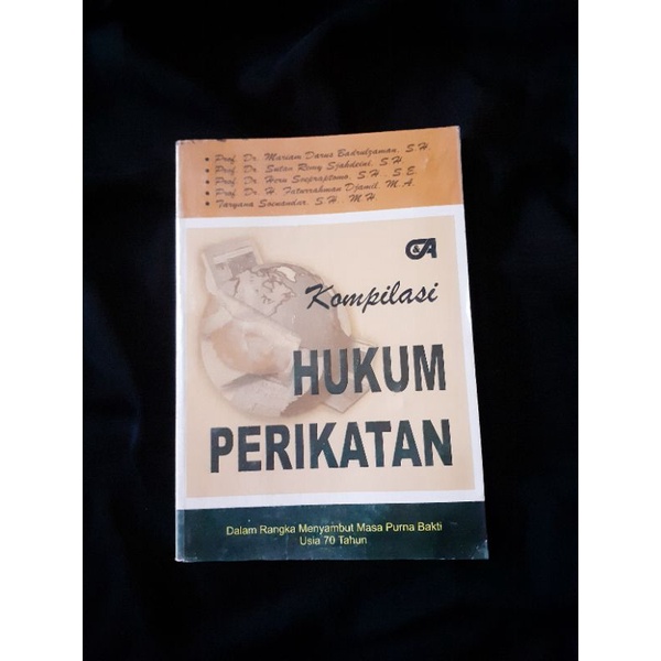 Jual Kompilasi Hukum Perikatan | Shopee Indonesia