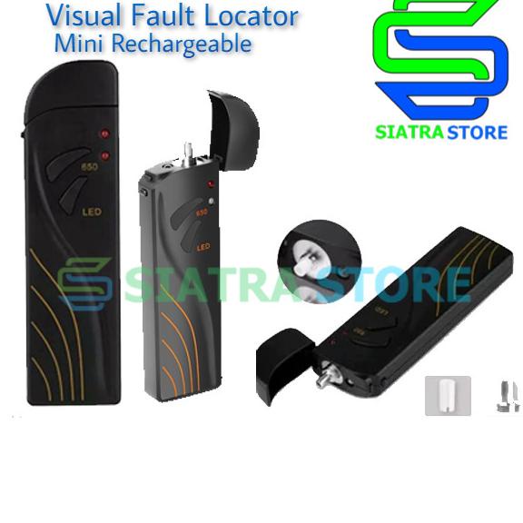 Jual Mini Rechargeable Vfl Senter Laser Fiber Optic 15Mw 15Km|Senter Fo ...
