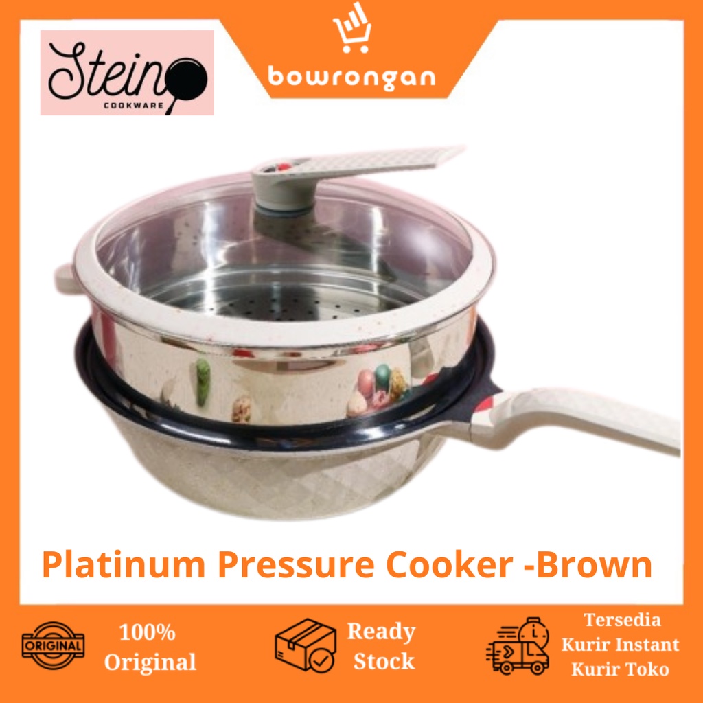 Jual Stein Wok Pan Platinum Pressure Cooker 32cm - Panci Tekan ...