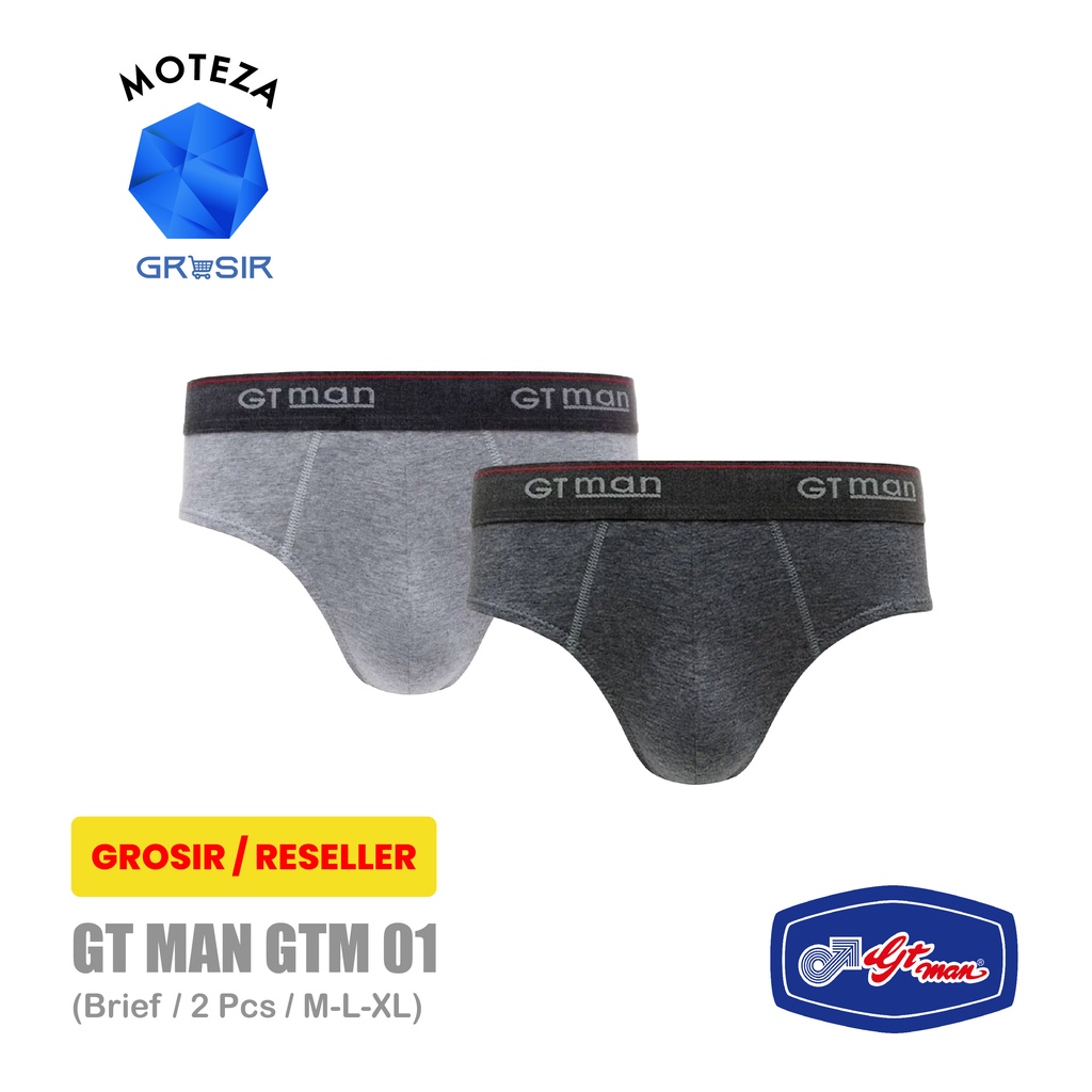 Jual Grosir GT Man GTM 01 - Celana Dalam Underwear Brief Pria - Isi 2 ...