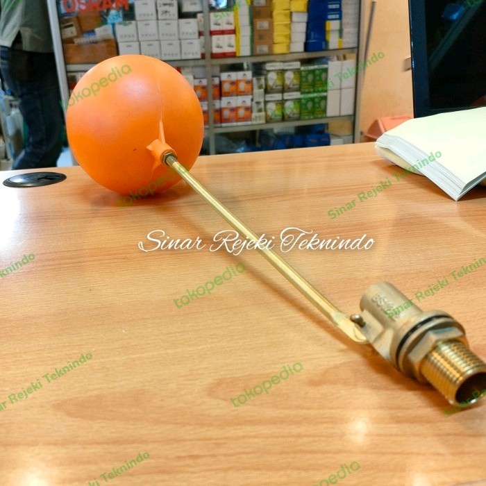 Jual FLOATING VALVE KUNINGAN 2" INCH - PELAMPUNG AIR DRAT KUNINGAN ...
