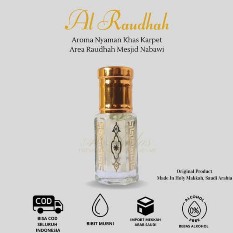 Jual Parfum Ar Roudhah/Masjid Nabawi Original Saudi-Termurah ...