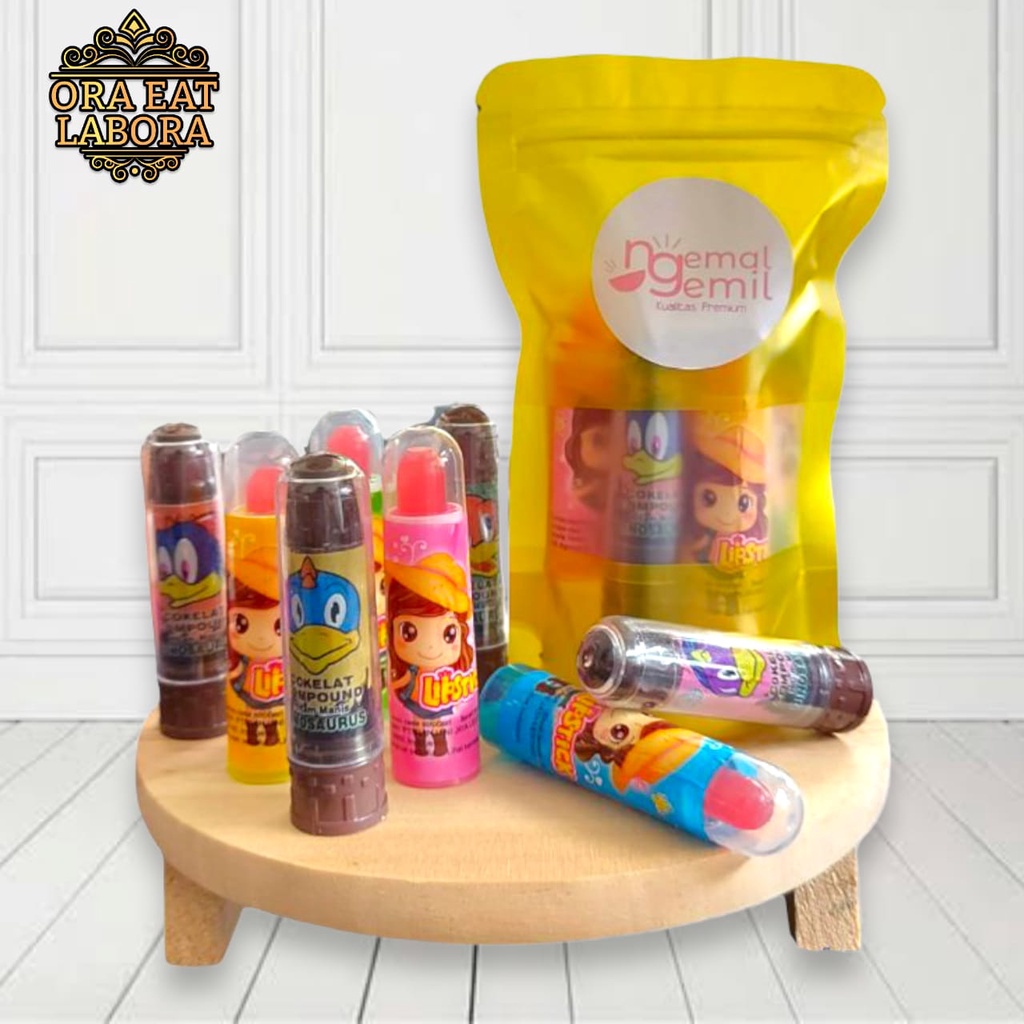 Jual Permen & Coklat Lipstik Mixed Permen & Coklat Bentuk Lipstik Mixed ...