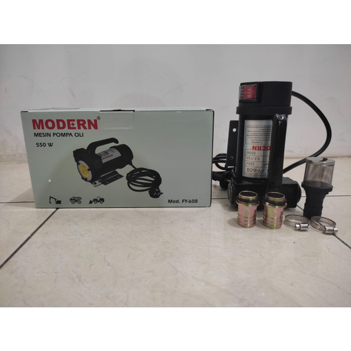 Jual Pompa Oli Listrik Sedot Oli Solar Bensin MODERN FY608 | Shopee ...