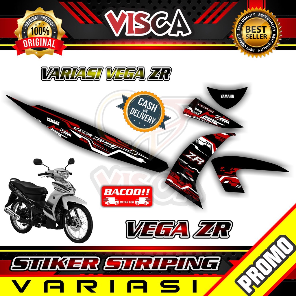 Jual Stiker Striping Vega ZR Variasi Hitech | Shopee Indonesia