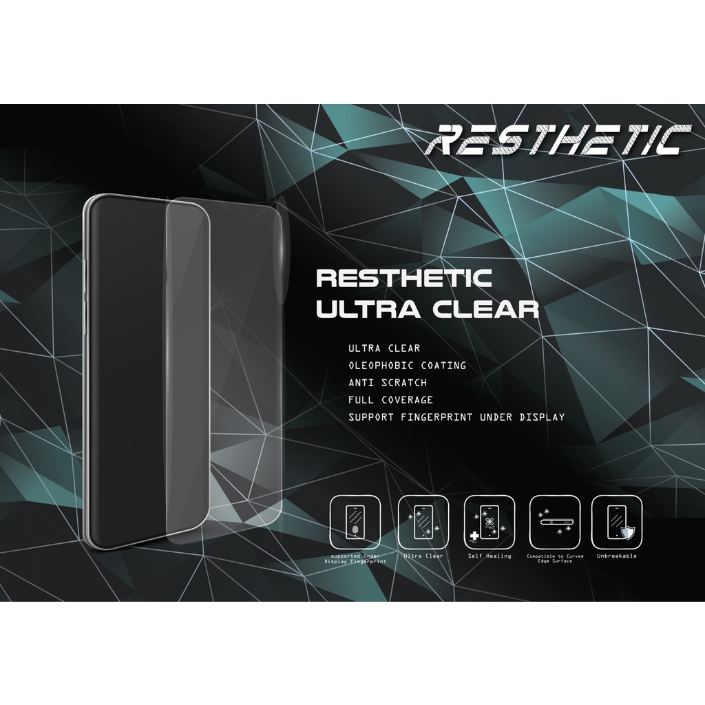Jual Resthetic Ultra Clear Semua Tipe Handphone - Screen Protector ...