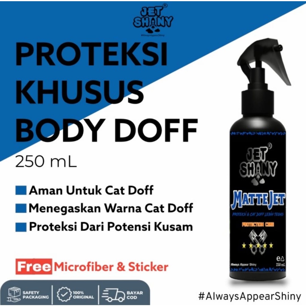 Jual JetShiny MatteJet ( pengkilap body Doff ) | Shopee Indonesia