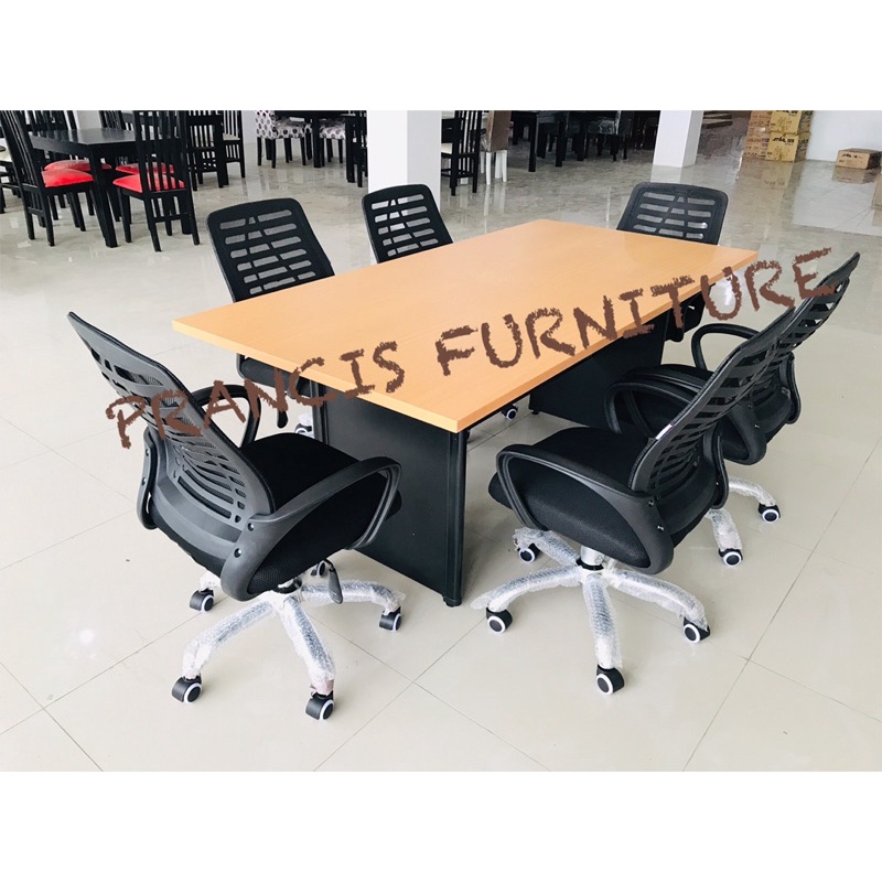 Jual MEJA MEETING MINIMALIS MEJA MEETING PARTIKEL BOARD MEJA RAPAT ...