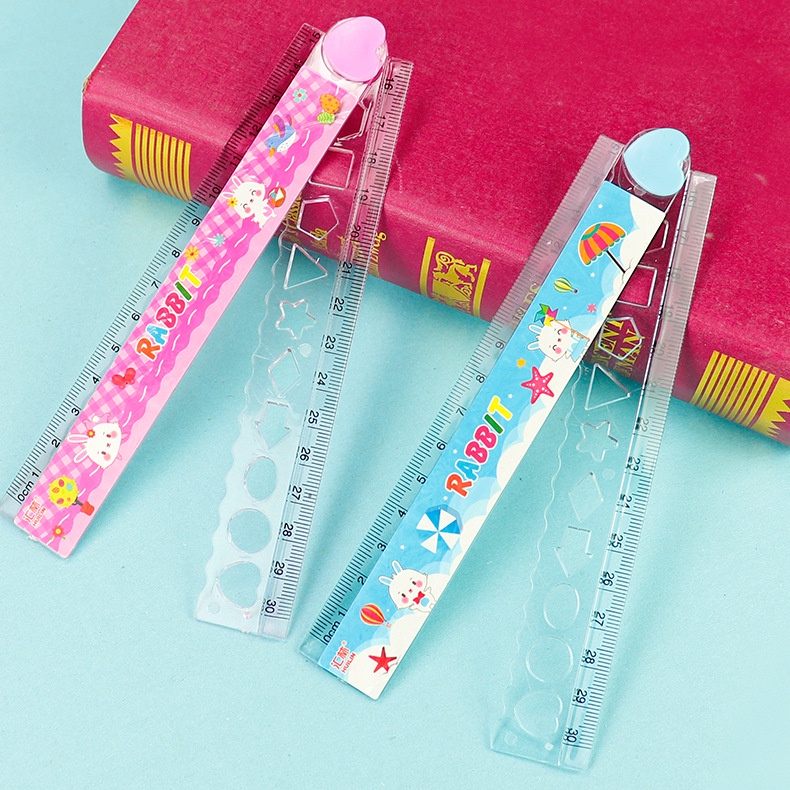 Jual PENGGARIS LIPAT / PENGGARIS PLASTIK / RULER / PENGGARIS KARAKTER ...