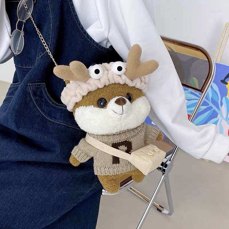 Jual BARANGHITS88 Tas Boneka Beruang Kiyowo Tas Beruang Kacamata Lucu ...