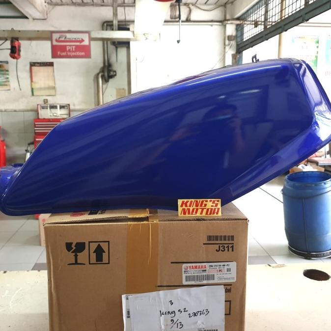 Jual Tangki / Tengki Bensin Rx King Biru (29N-P2) Asli Yamaha | Shopee ...