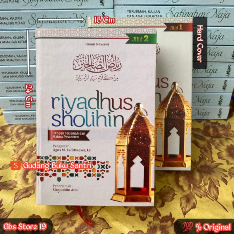 Jual Terjemah Riyadhus Riyadus Sholihin Solihin Lengkap Dengan Makna ...