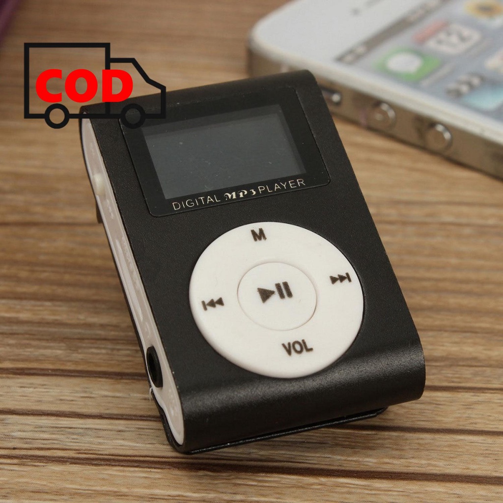 Jual MP3 Player Digital Micro SD 64Gb Pemutar Musik Lagu dengan Klip ...