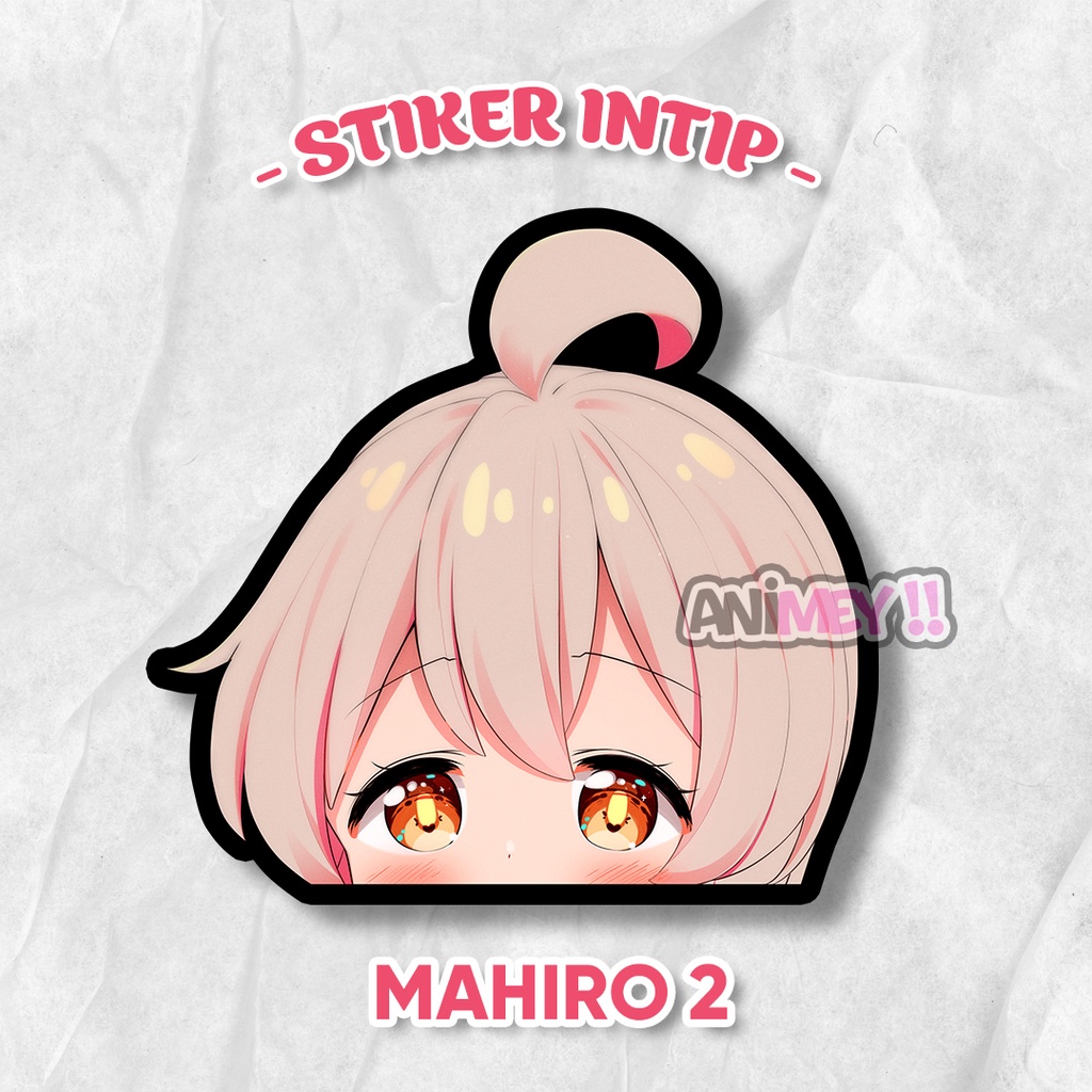 Jual Stiker Intip Mahiro Onimai / Sticker Anime Waterproof | Shopee ...