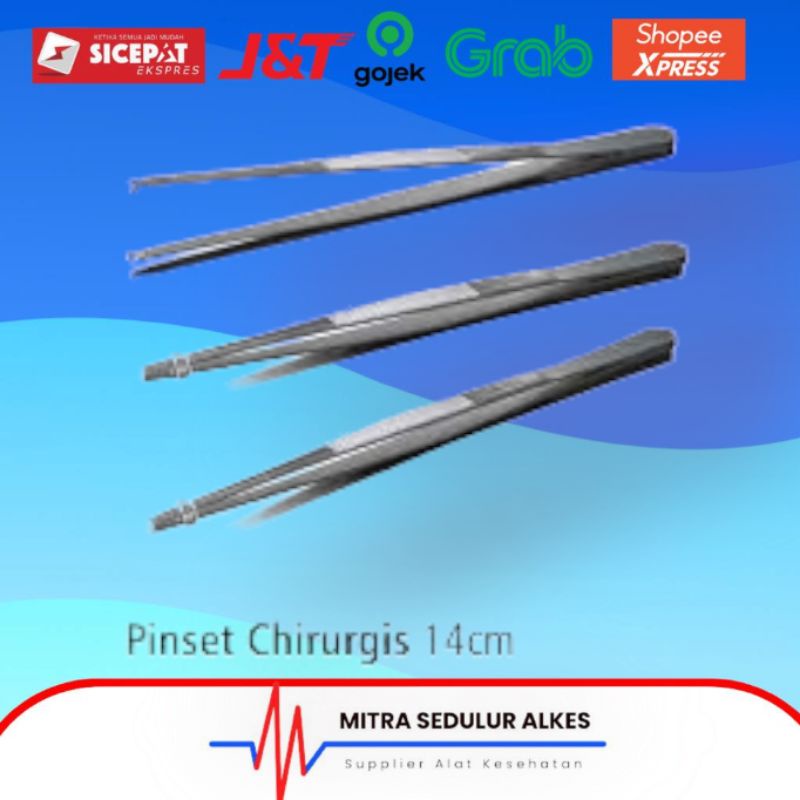 Jual Pinset Chirugis Sirugis Chirurgis 14 sakamed | Shopee Indonesia