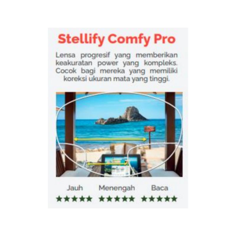 Jual LENSA KACAMATA PROGRESIF HOYA STELLIFY COMFY PRO PHOTOGREY HVP/HVP ...
