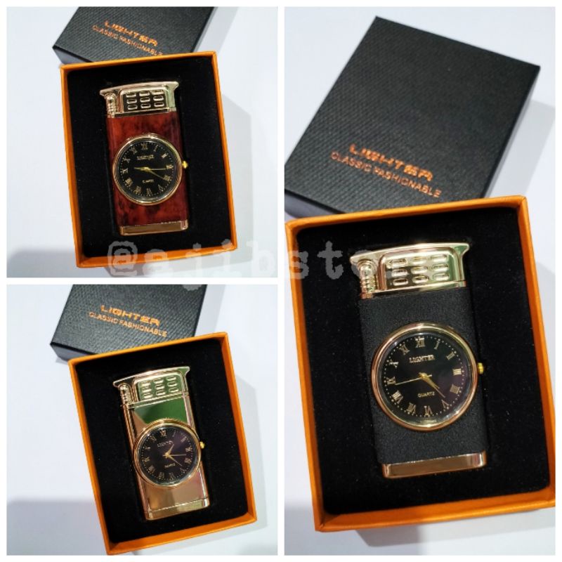 Jual Mancis Korek Api Bara Jam Elegant Korek Bara Jam Unik/ MANCIS ...