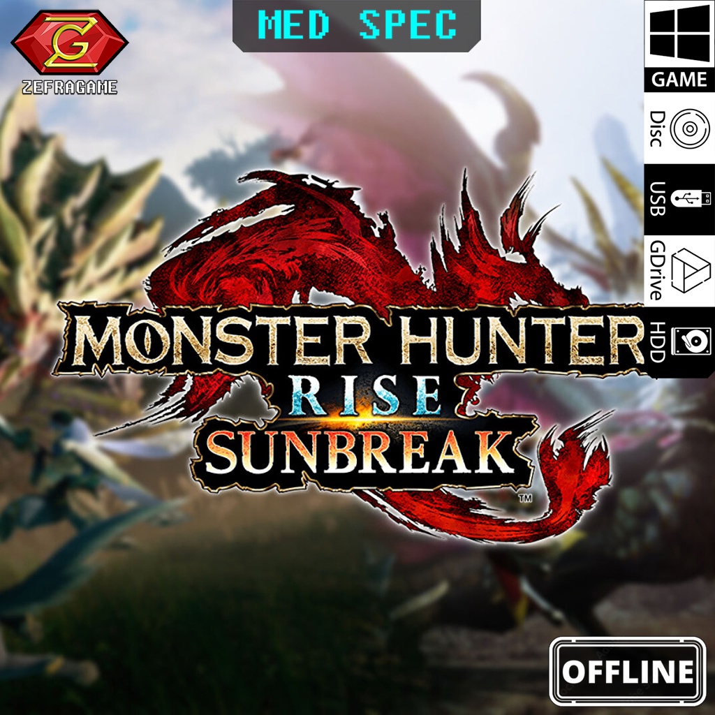Jual Monster Hunter Rise Sunbreak Deluxe Edition PC Full Version ...