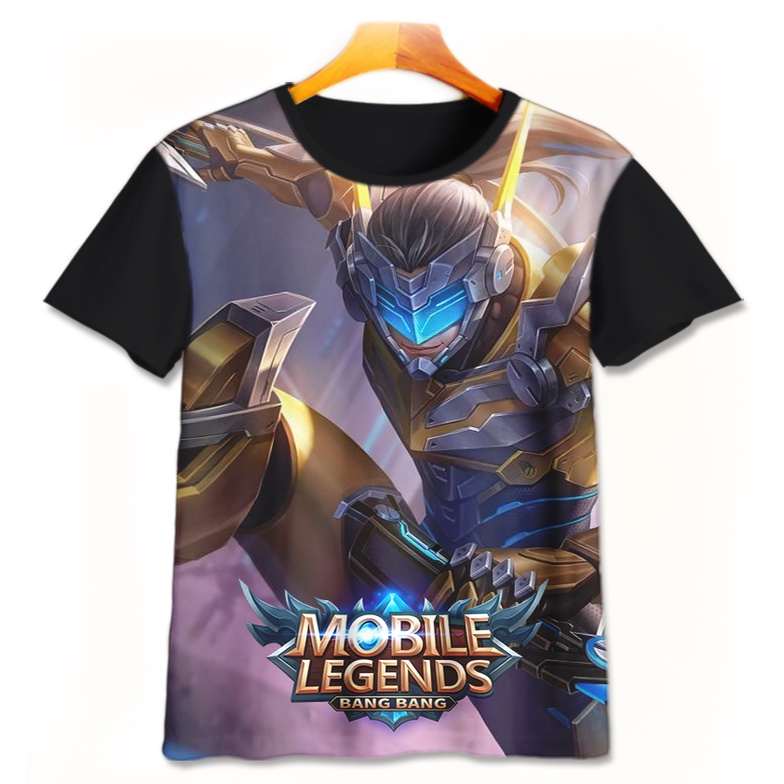 Jual Kaos Anak 3D Baju Mobile Legend Ml Karakter Saber Tipe Assasin Baju Distro - Saga Bandung ...