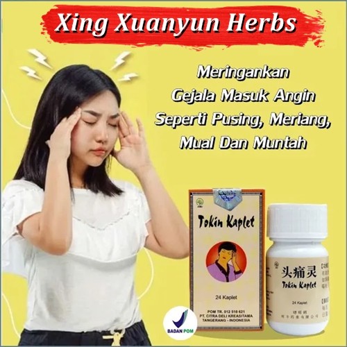 Jual Xing xuanyun herbs obat tradisional cina sakit kepala pusing dan ...