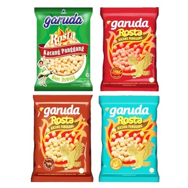 Jual [GJK] [1 Renceng Isi 10] Garuda Rosta Kacang Panggang 20 gr Bawang ...